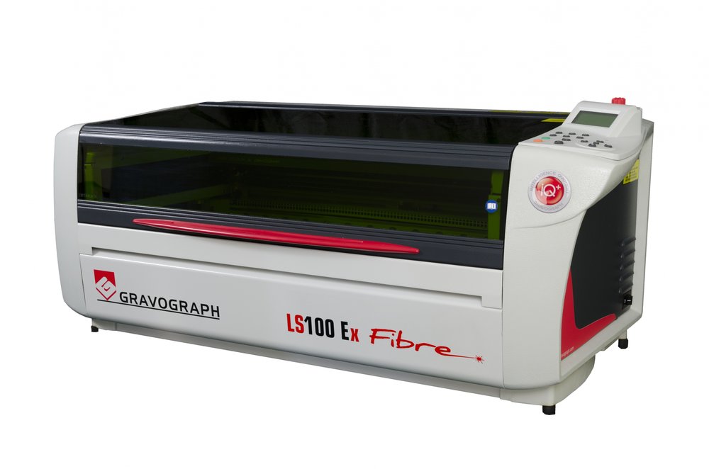 LS100Ex Fibre: gravação a laser em metal de elevada qualidade e ...